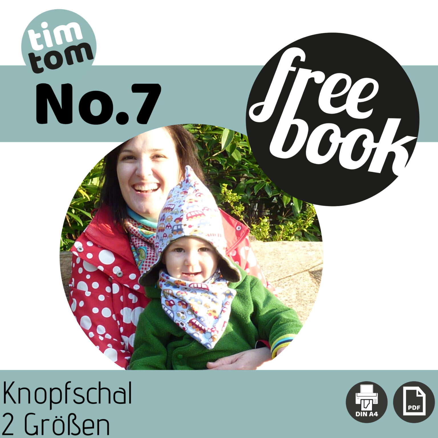 timtom No.7 Knopfschal (Charly) | timtom